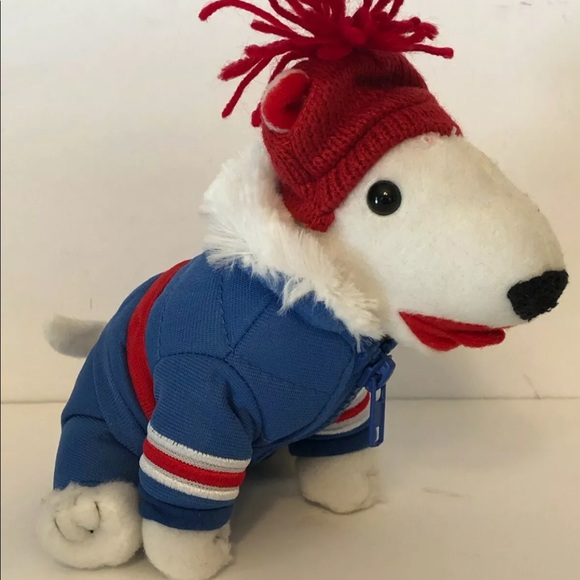 Target | Accents | Rare Target Bullseye Dog Plush Bull Terrier Blue ...